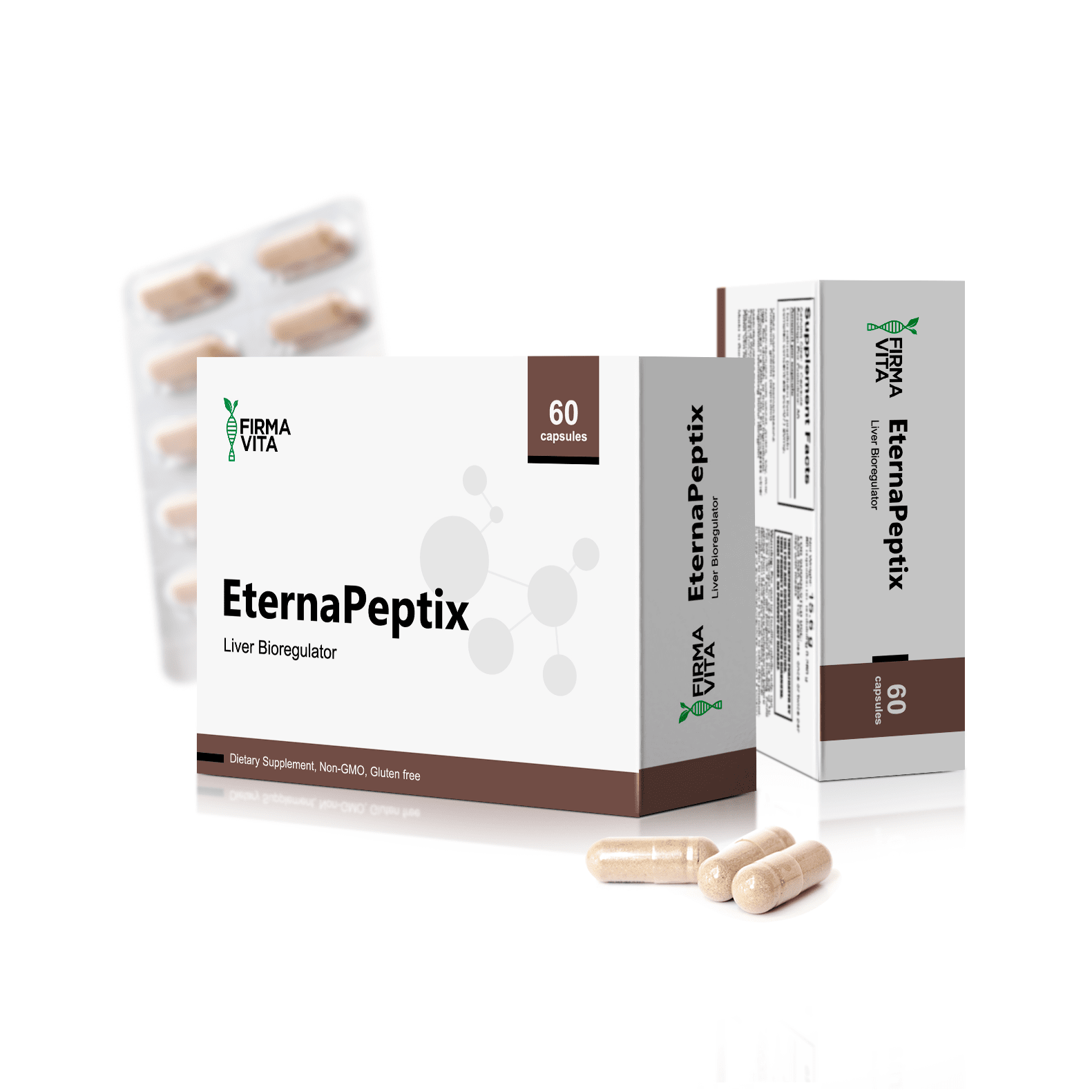 EternaPeptix A-7 Liver Peptide Bioregulator with Svetinorm – Qi Supplements