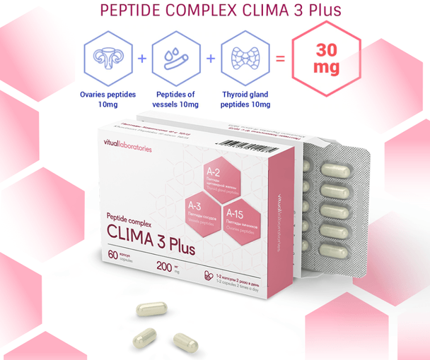 Clima 3 Plus - Women Health Peptide Complex – Qi Supplements