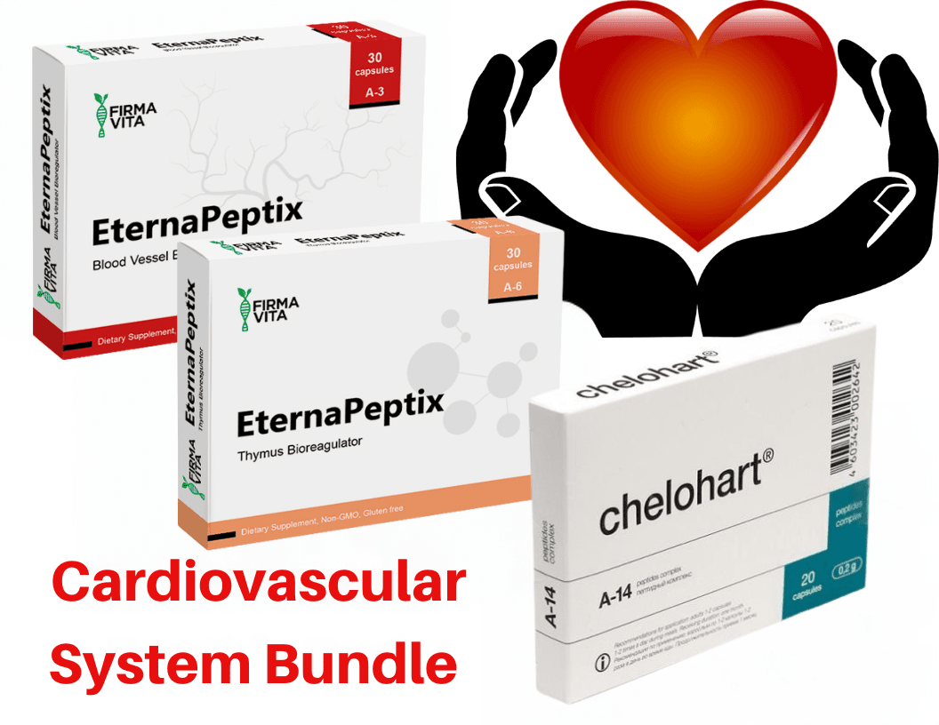 Cardiovascular System Peptide Bundle - A-3 Ventfort A-14 Chelochart A ...