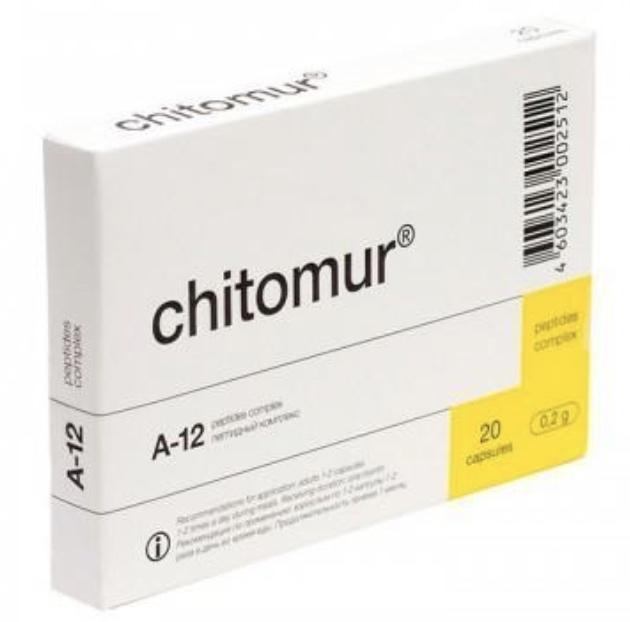 Chitomur® - A-12 Bladder Peptide Bioregulator - 20 Capsules – Qi ...